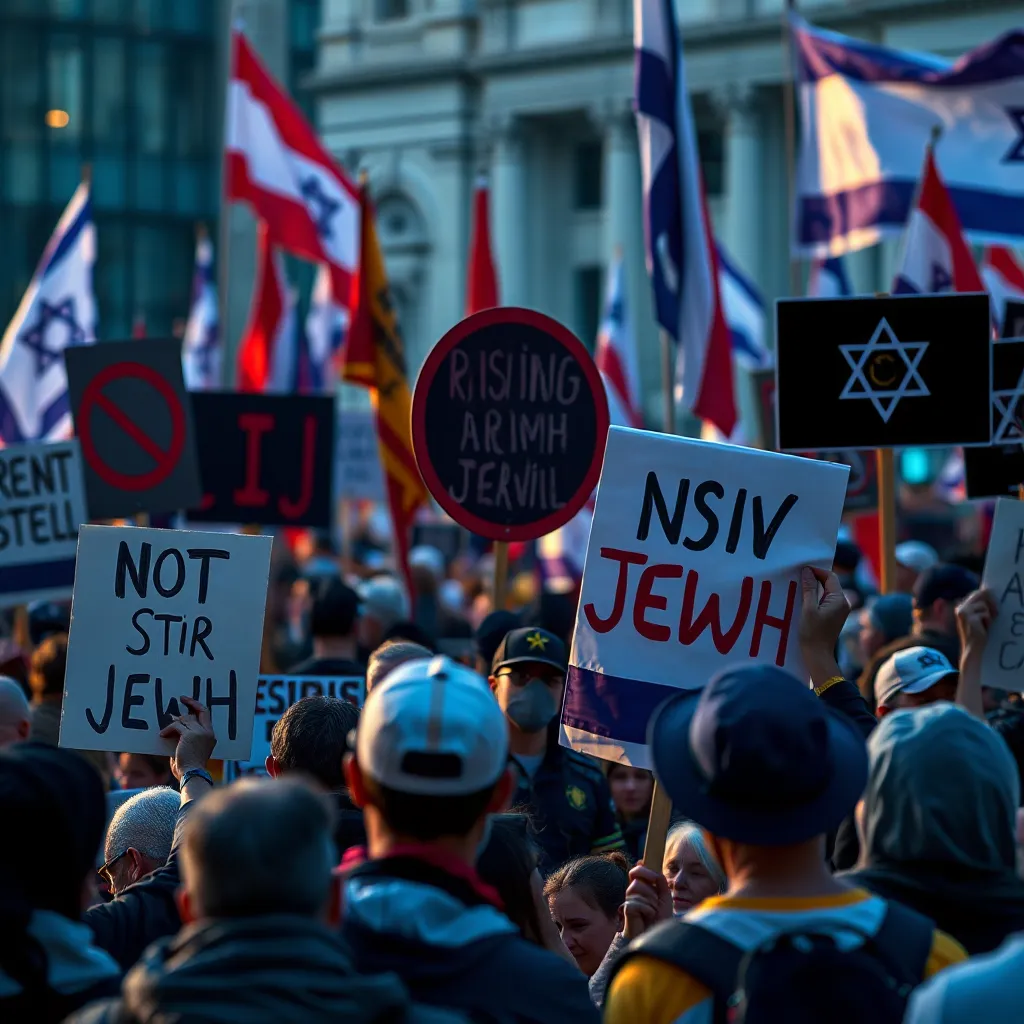 Coordinated Anti-Jewish Sentiments and Rising Tensions : MysteryLores
