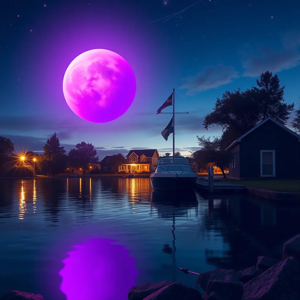 Mysterious Purple Orb Spotted Over Lake View, Ohio : MysteryLores