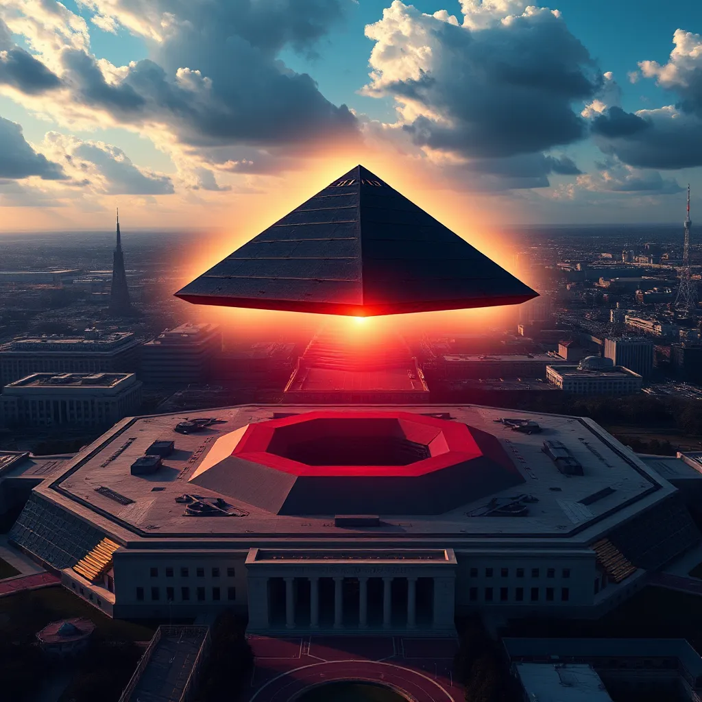 Multiple Eyewitnesses Capture Pyramid Over Pentagon : MysteryLores