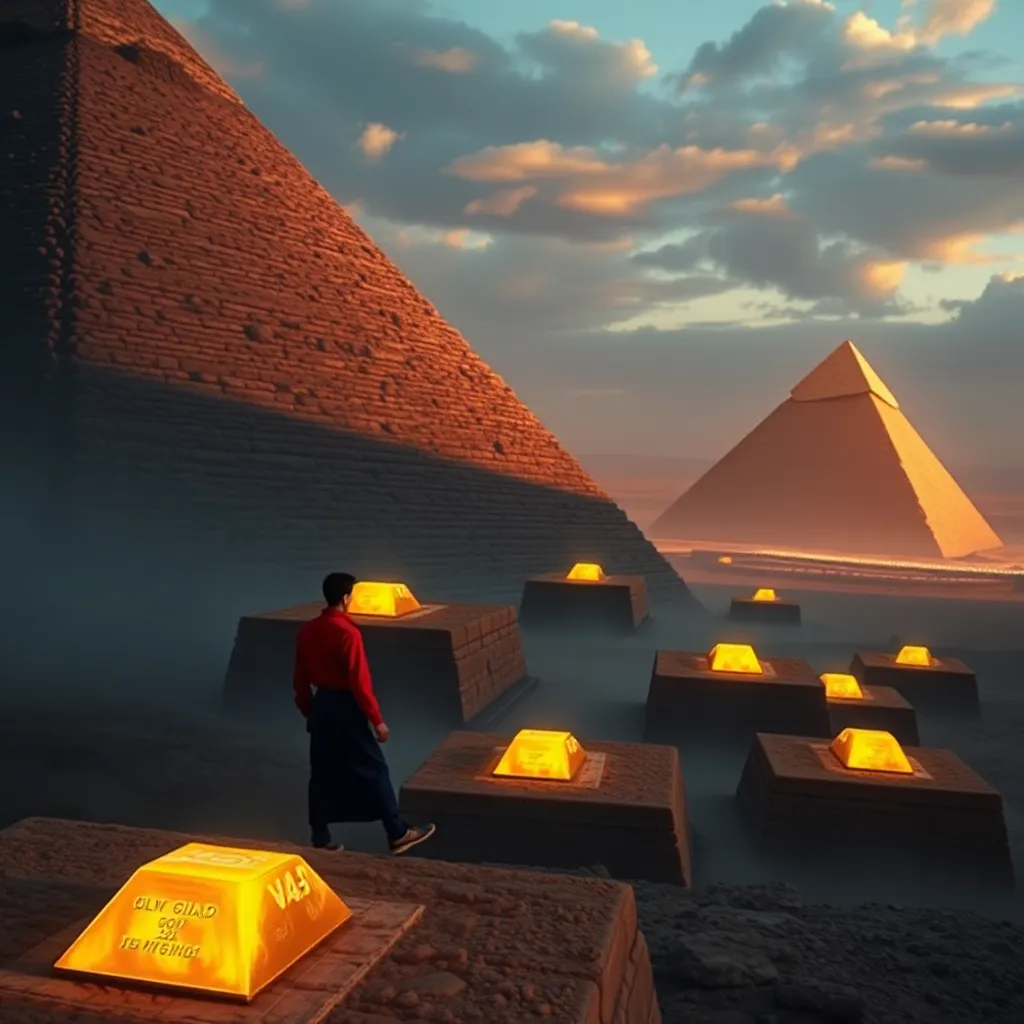 Investigating the Vanishing Gold of the Pyramids : MysteryLores