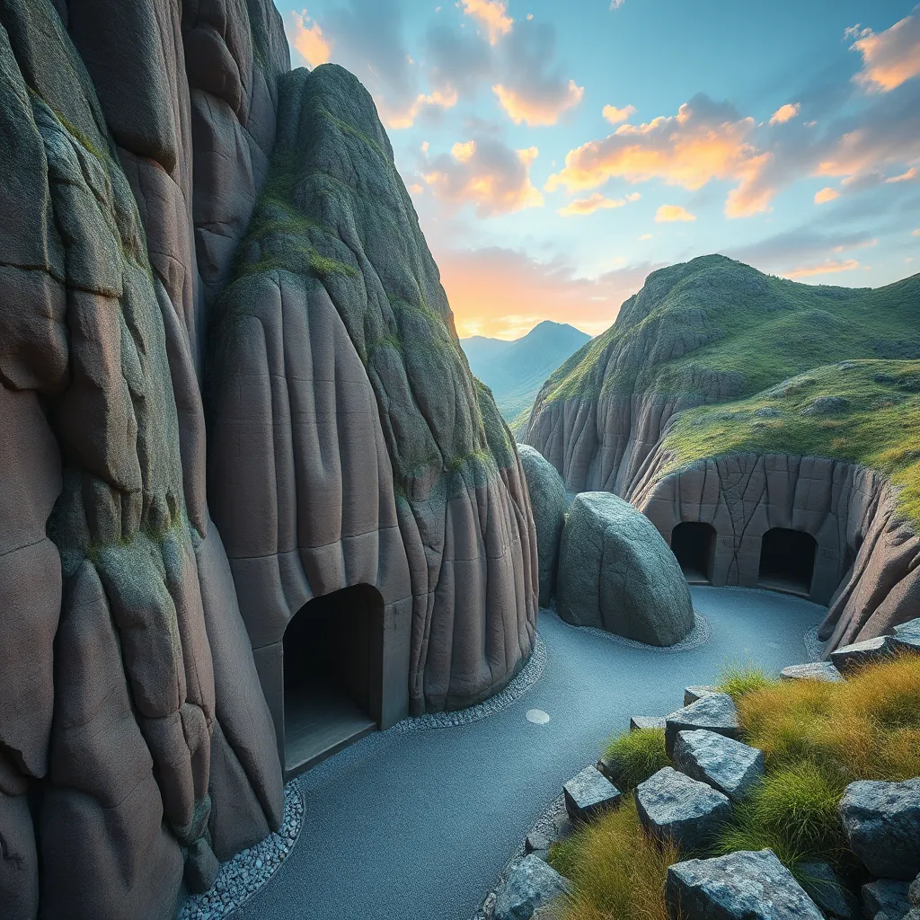 Striking Quarry Walls and Secret Tombs of Japan : MysteryLores