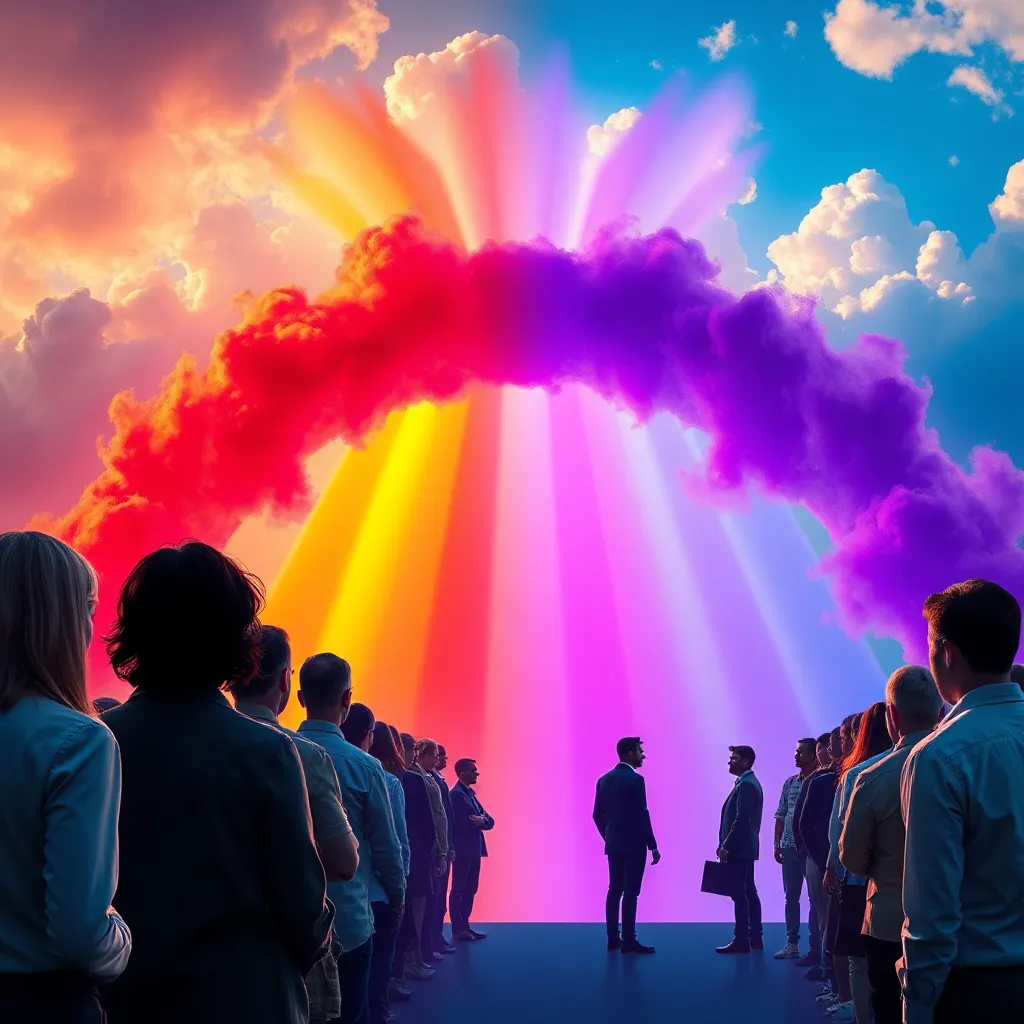 The Rainbow Color Debate: Red or Purple on Top? : MysteryLores