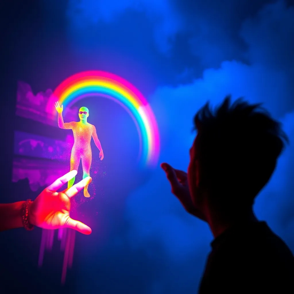 Hallucination or Reality? Encountering a Rainbow Spirit : MysteryLores