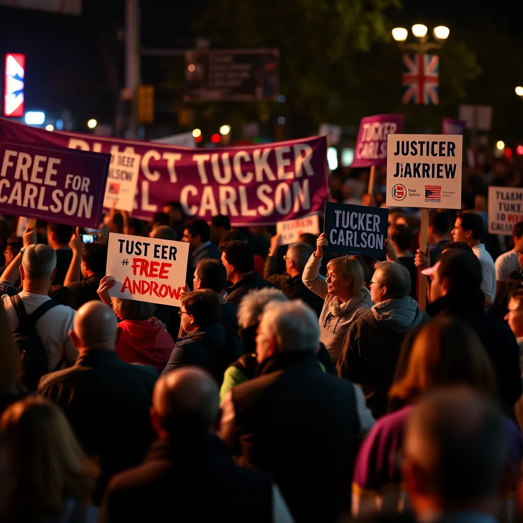 Calls for Justice: The Free Tucker Carlson Movement : MysteryLores