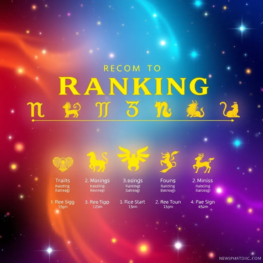 Ranking Zodiac Signs: Which Ones Stand Out? : MysteryLores