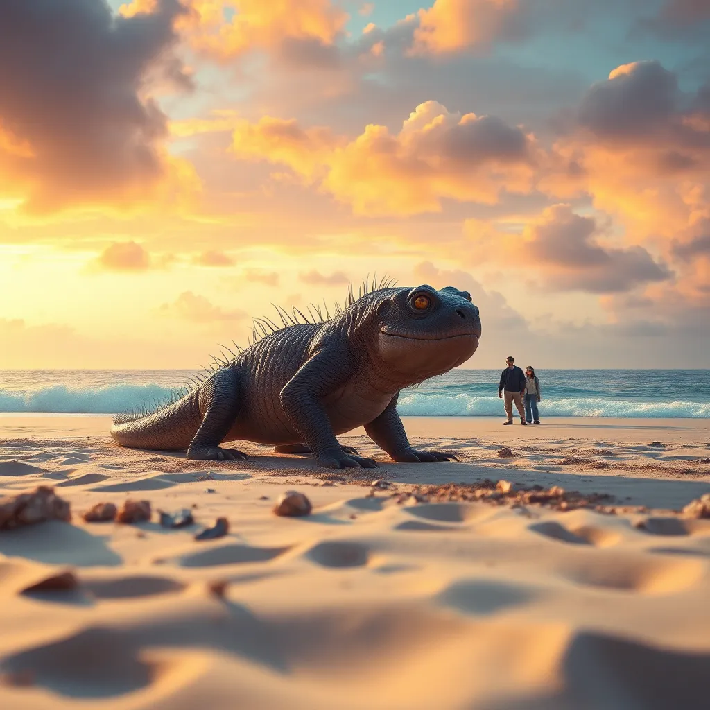 Rare Six-Foot Creature Found on Beach Stuns Residents : MysteryLores