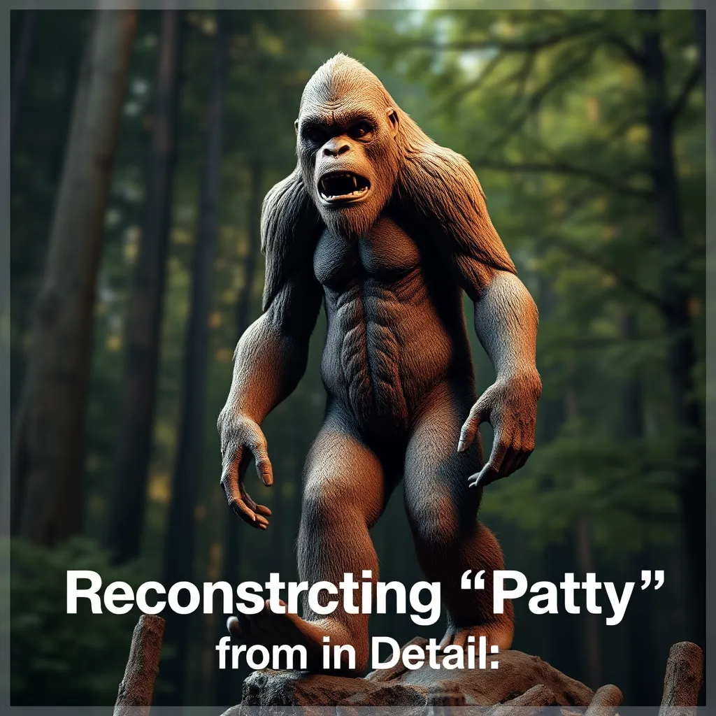 Reconstructing 'Patty' from the Patterson Film in Detail : MysteryLores