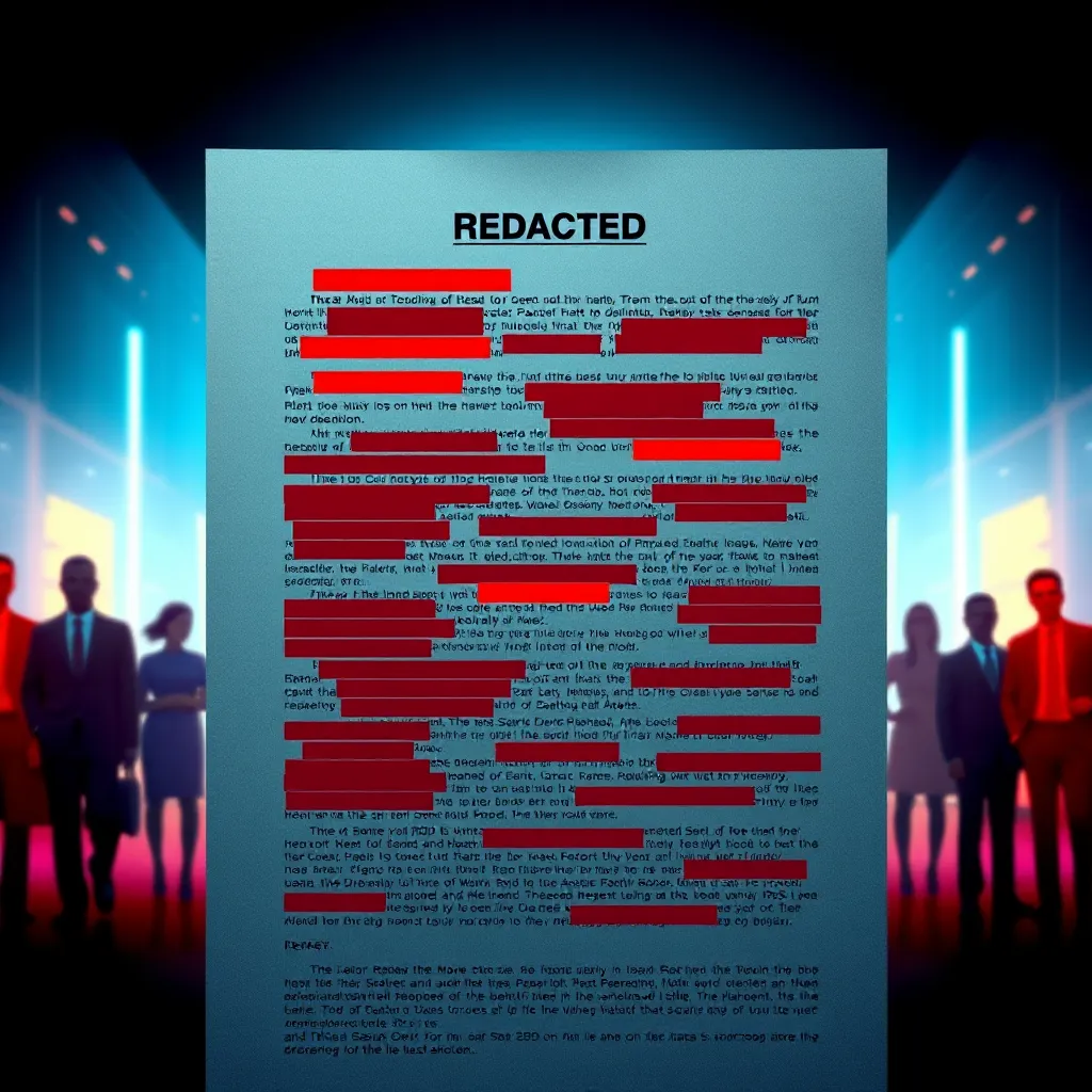 Redacted Stories: The Untold Names in the Latest Release : MysteryLores