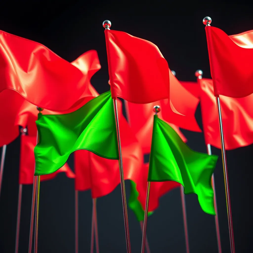 Identifying Red Flags and Green Flags in Relationships : MysteryLores