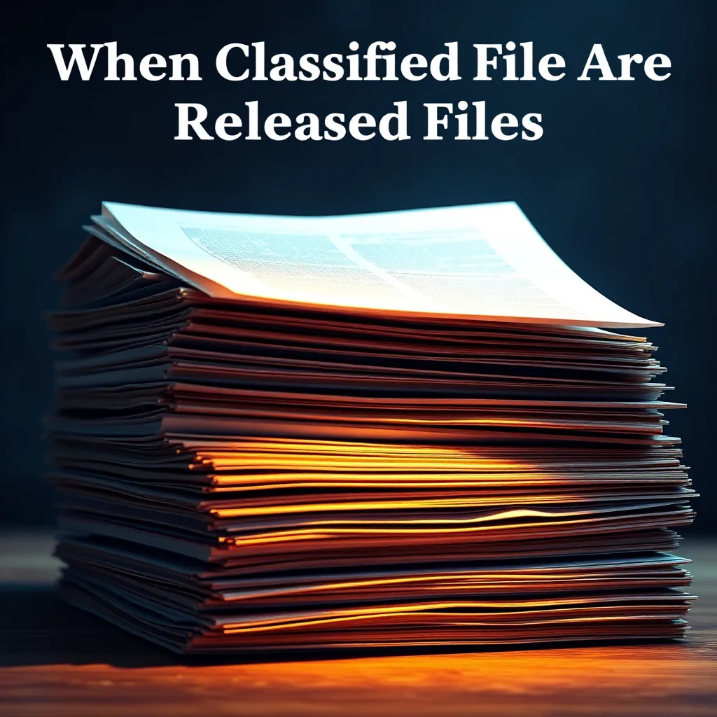 When Classified Files Are Released: What to Expect : MysteryLores