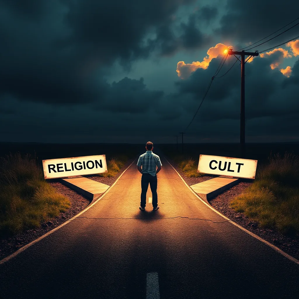 Religions vs. Cults: Spotting the Differences : MysteryLores