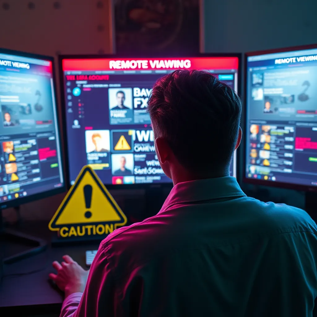 Beware of Fake Remote Viewing Accounts Online : MysteryLores