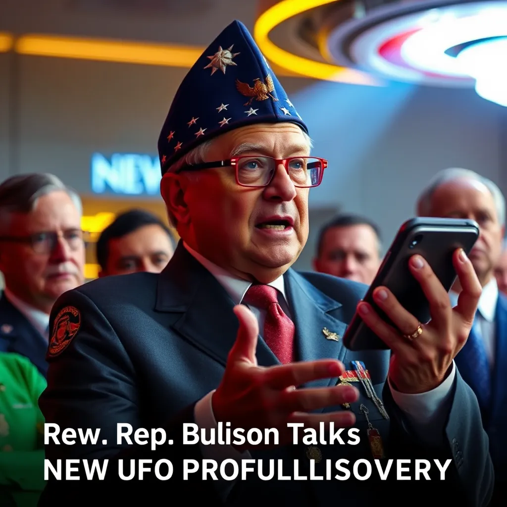 Rep. Burlison Talks New UFO Propulsion Discovery : MysteryLores