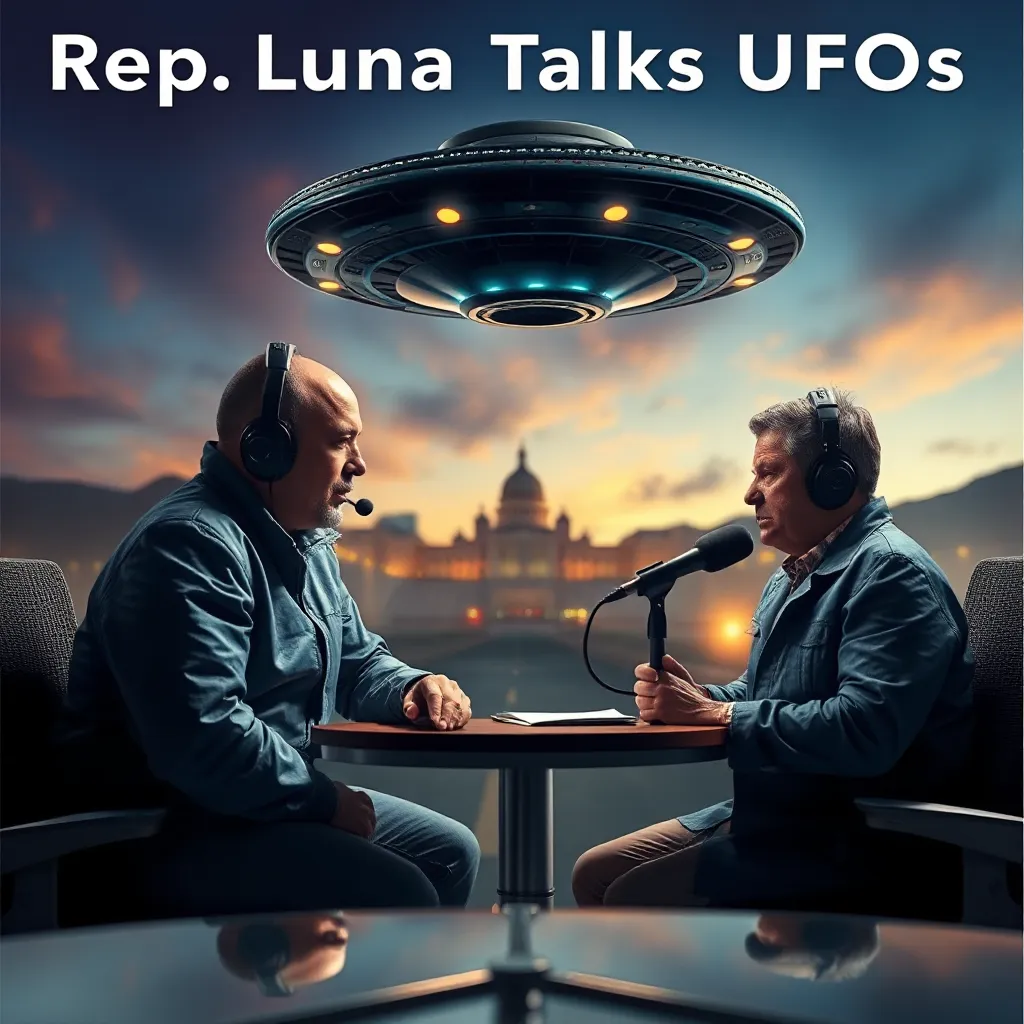 Rep. Luna Confident in UFO Evidence: A Chat With Rogan : MysteryLores