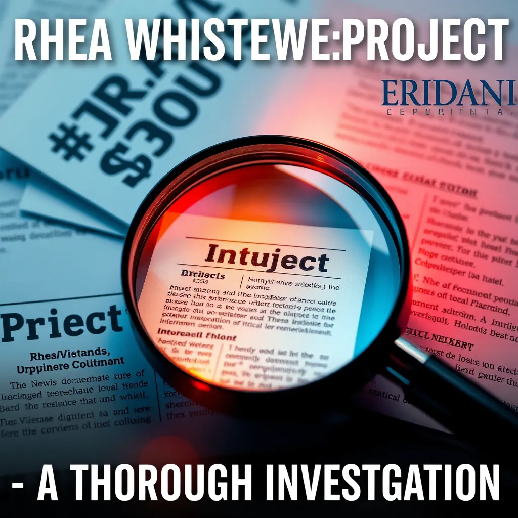Rhea Whistleblower Project Eridani: A Thorough Investigation : MysteryLores