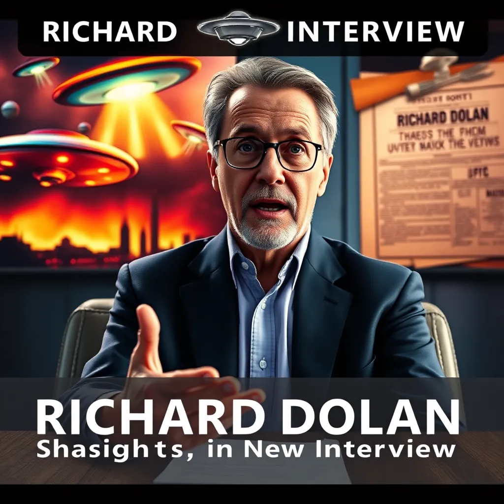 Richard Dolan Shares Insights in New Interview : MysteryLores