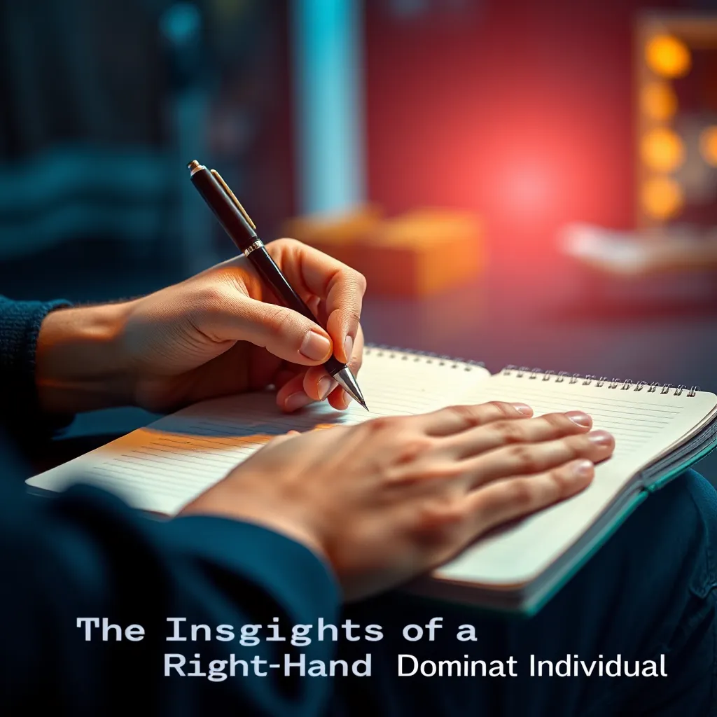 The Insights of a Right-Hand Dominant Individual : MysteryLores