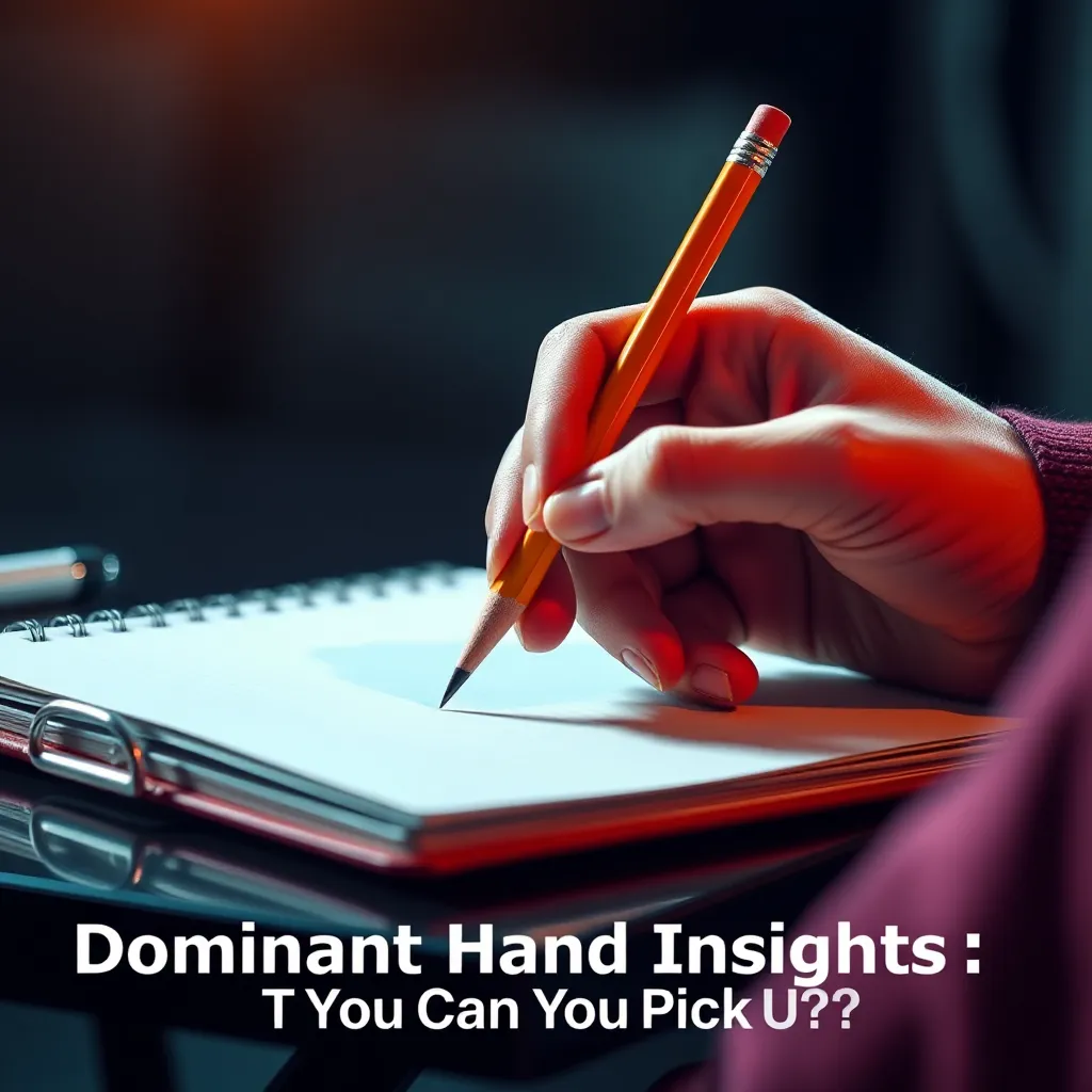 Dominant Hand Insights: What Can You Pick Up? : MysteryLores