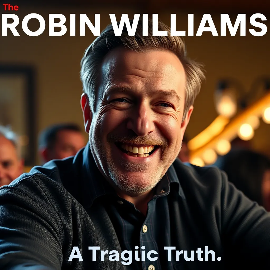 The Final Photo of Robin Williams: A Tragic Truth : MysteryLores