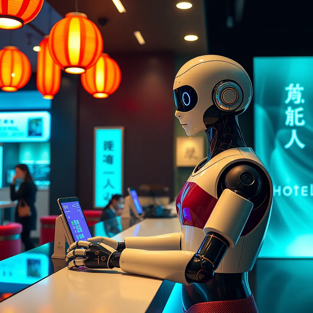 Experience the Future: World's First Robot-Operated Hotel : MysteryLores