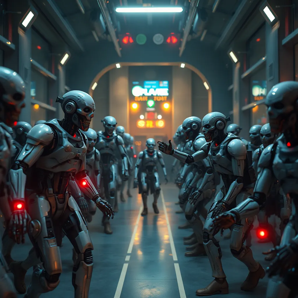 Robot Zombie Slaves: A Looping Illusion or Reality? : MysteryLores