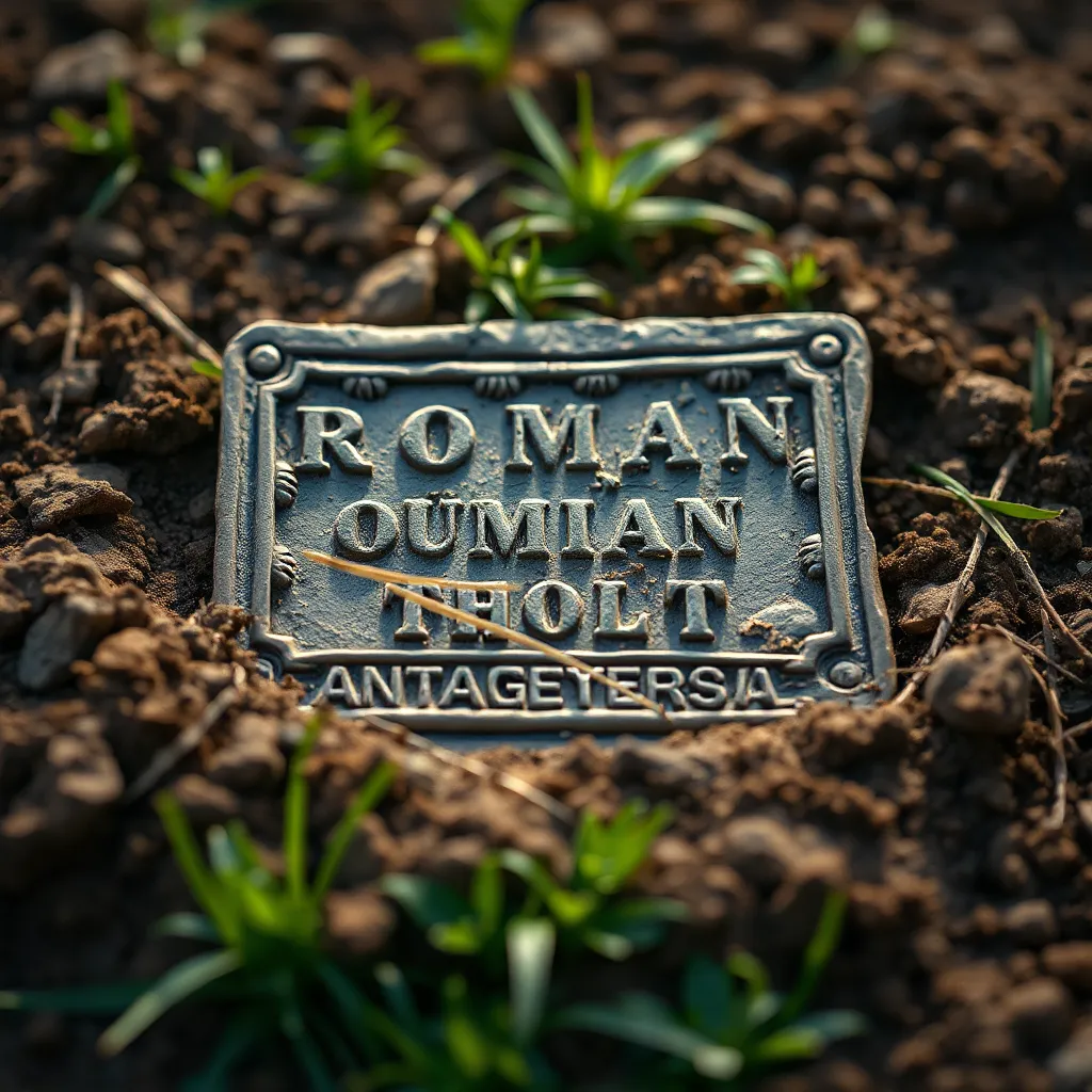 Ancient Roman Tablet Discovered in New Orleans Backyard : MysteryLores