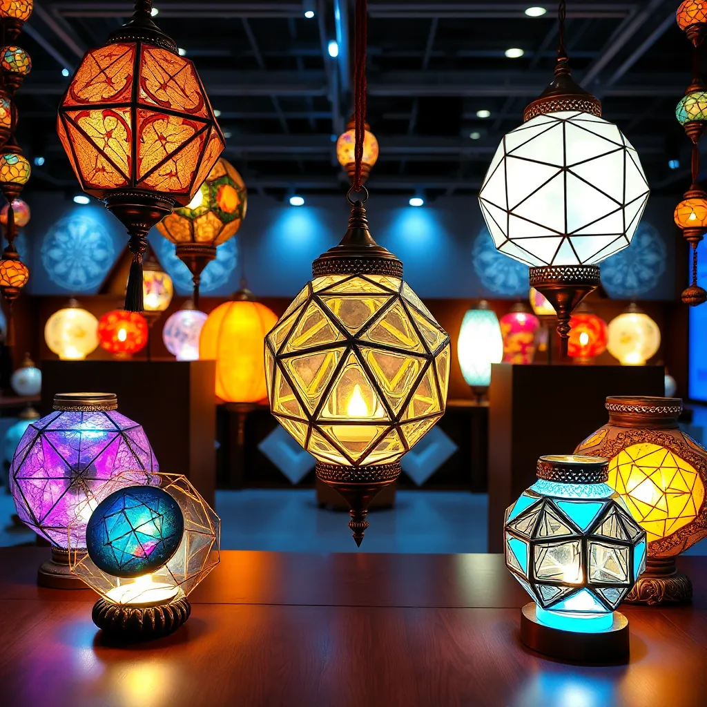First Art Showing of Sacred Geometry Lamp Designs : MysteryLores