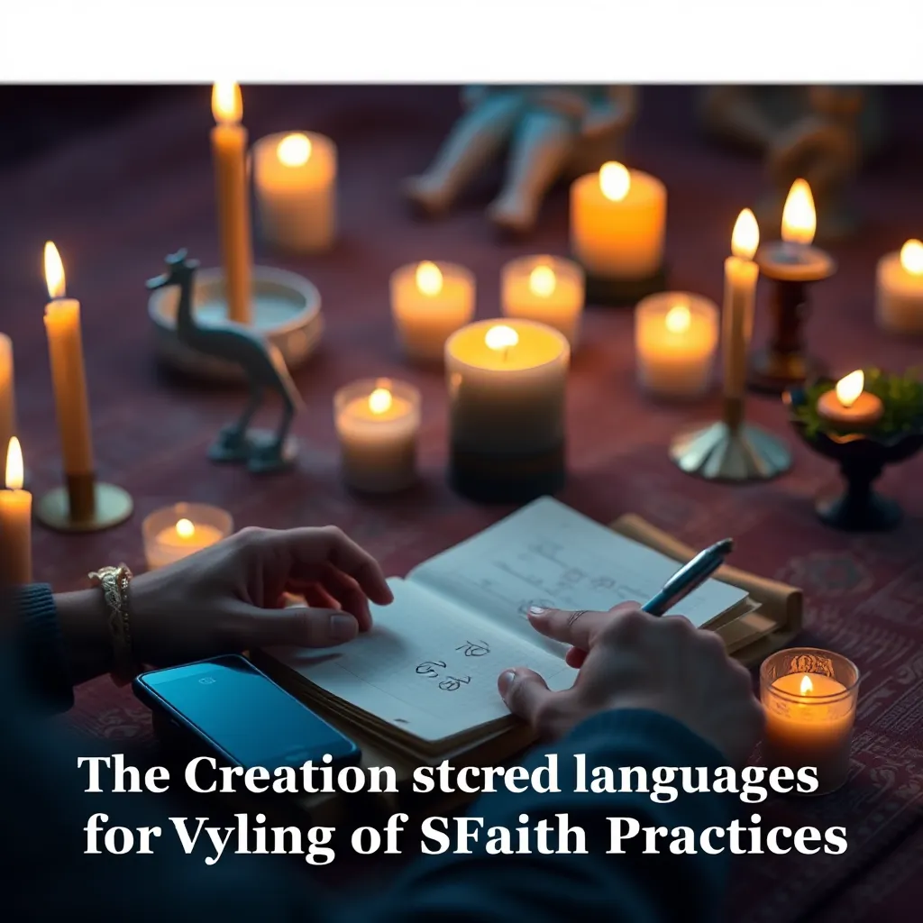 The Creation of Sacred Languages for Spiritual Practices : MysteryLores