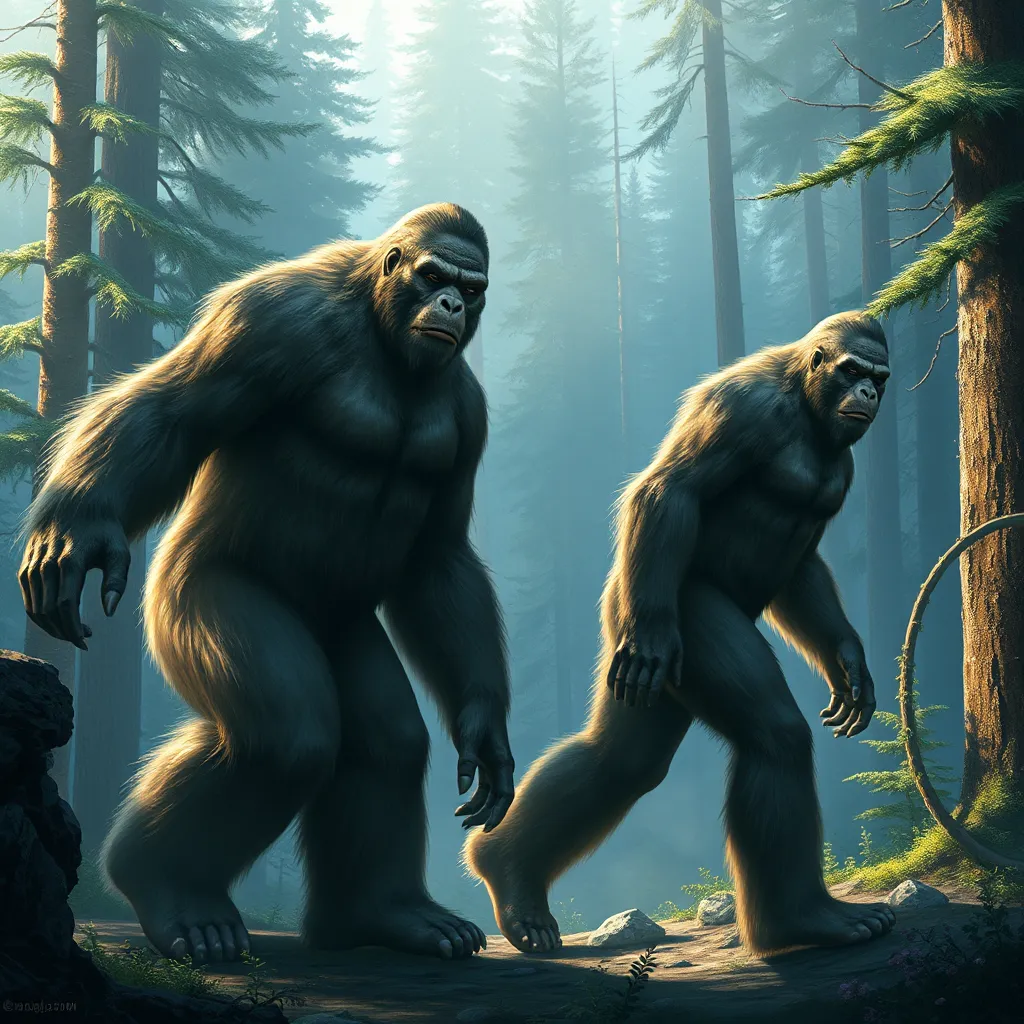 Exploring Sexual Dimorphism in Sasquatch: Size and Features : MysteryLores