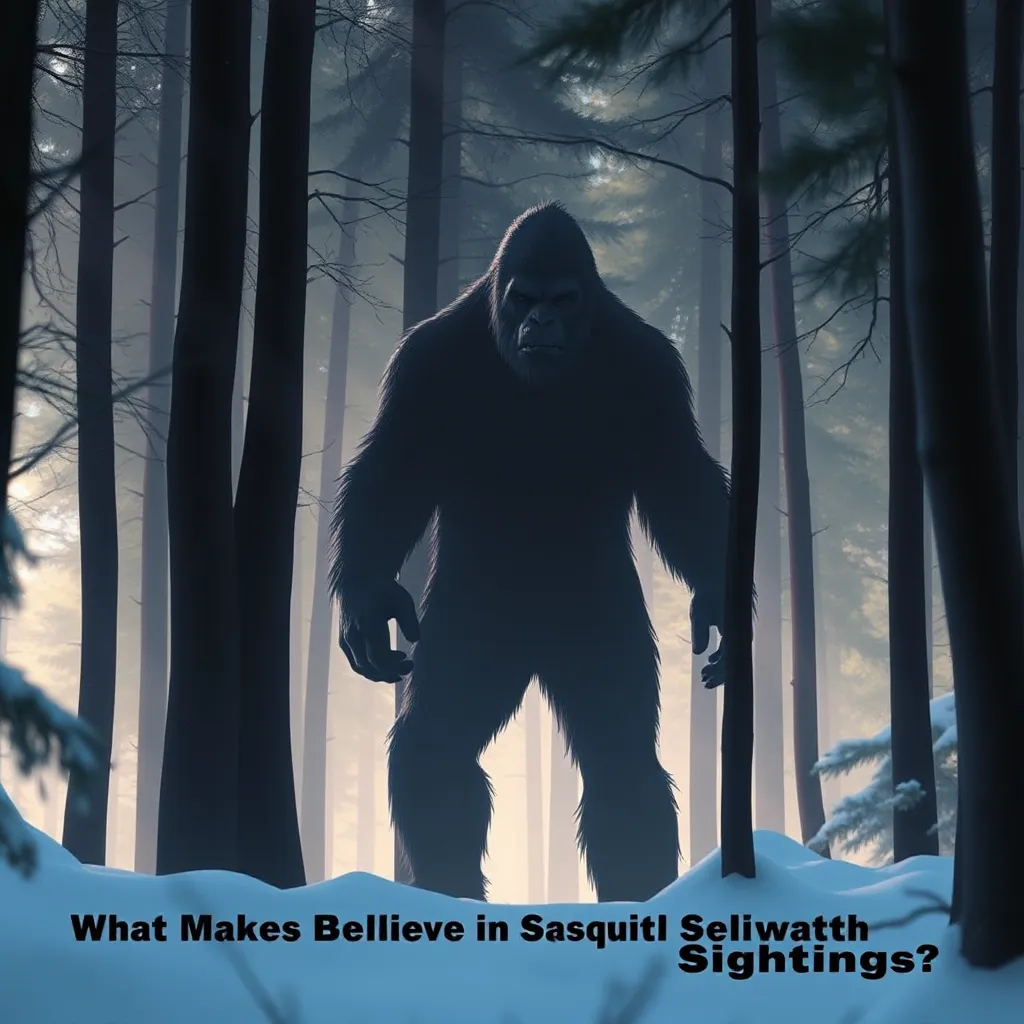 What Makes People Believe in Sasquatch Sightings? : MysteryLores