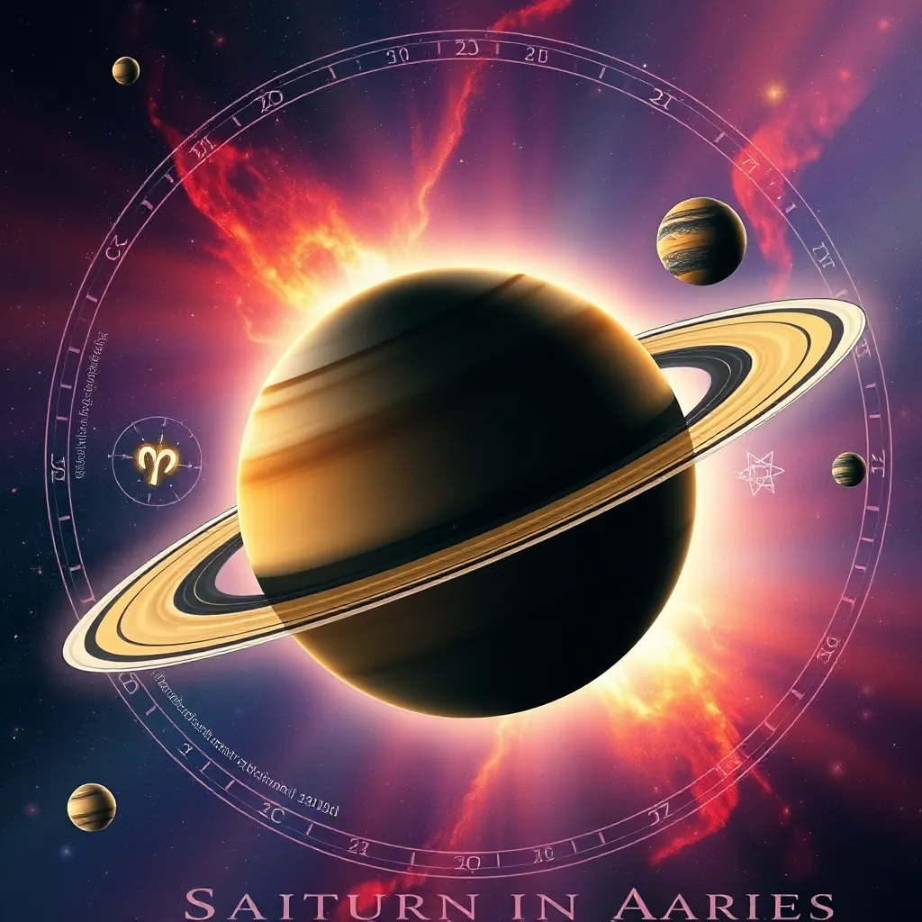 Rising Signs Brace for Saturn's Influence in Aries 🌌 : MysteryLores