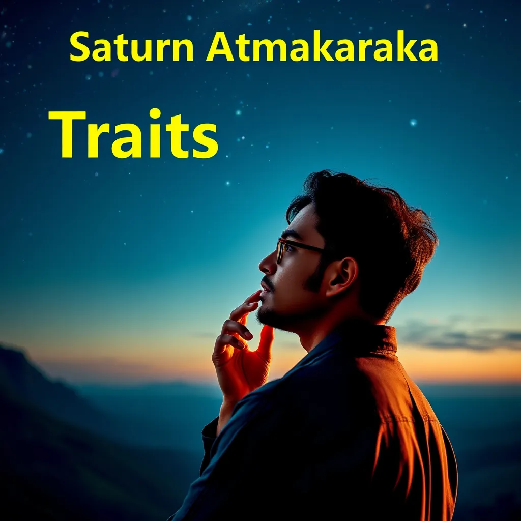 Understanding the Traits of Saturn Atmakaraka Individuals : MysteryLores
