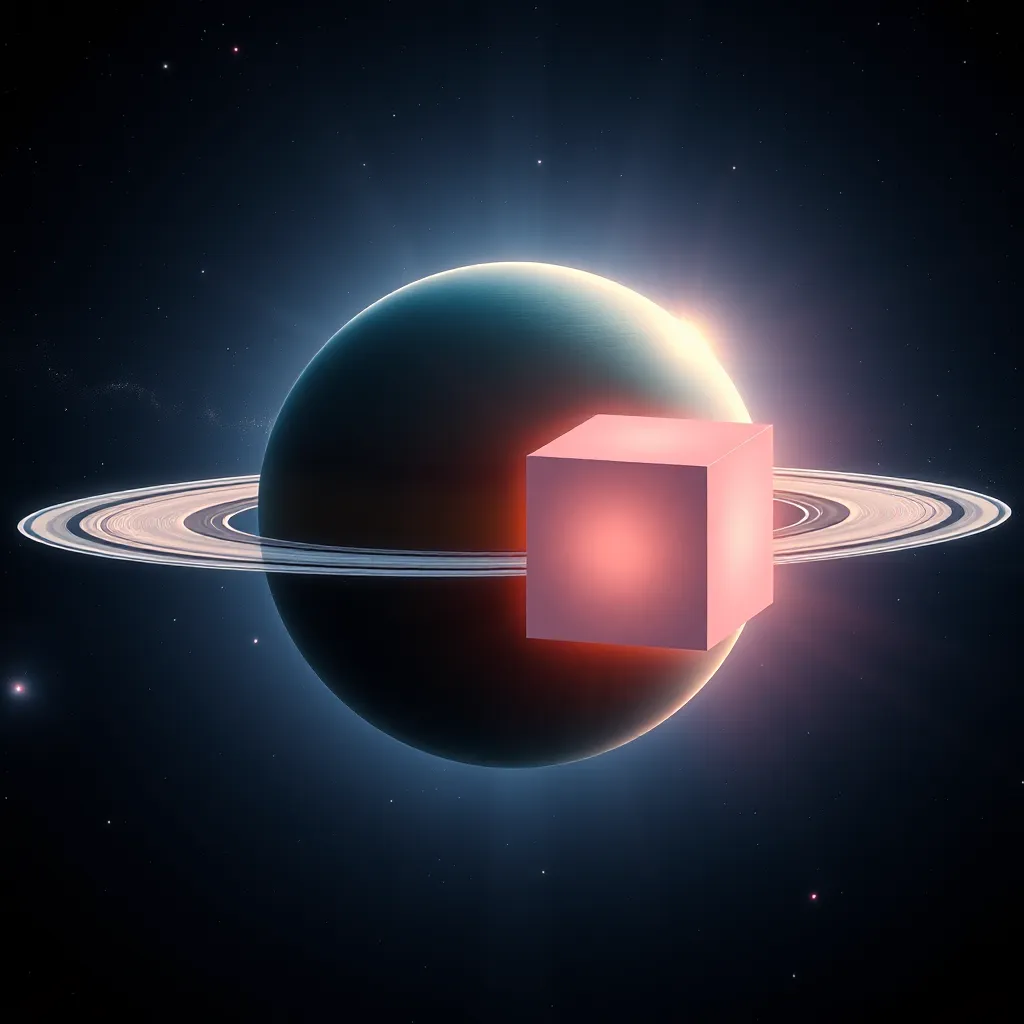 Saturn's Hexagon: Unraveling the Cube's Symbolism : MysteryLores