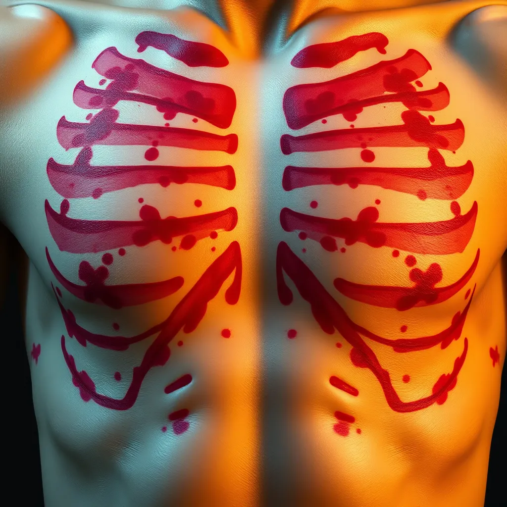 Unexplained Scars: What's Behind the Rib Cage Pattern? : MysteryLores