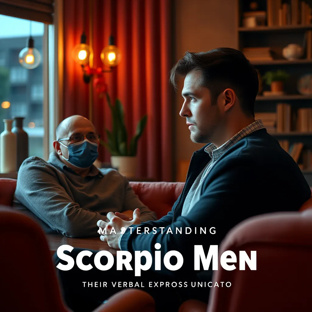 Understanding Scorpio Men: Their Verbal Expression Unpacked : MysteryLores
