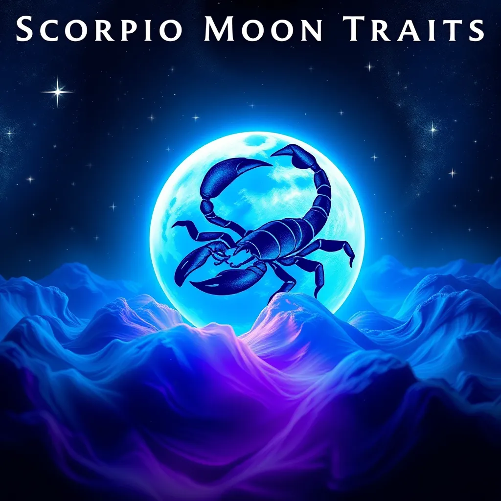 Scorpio Moon Traits: Emotional and Complex Insights : MysteryLores