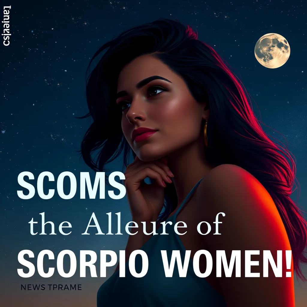 Discover the Allure of Scorpio Moon Women! : MysteryLores