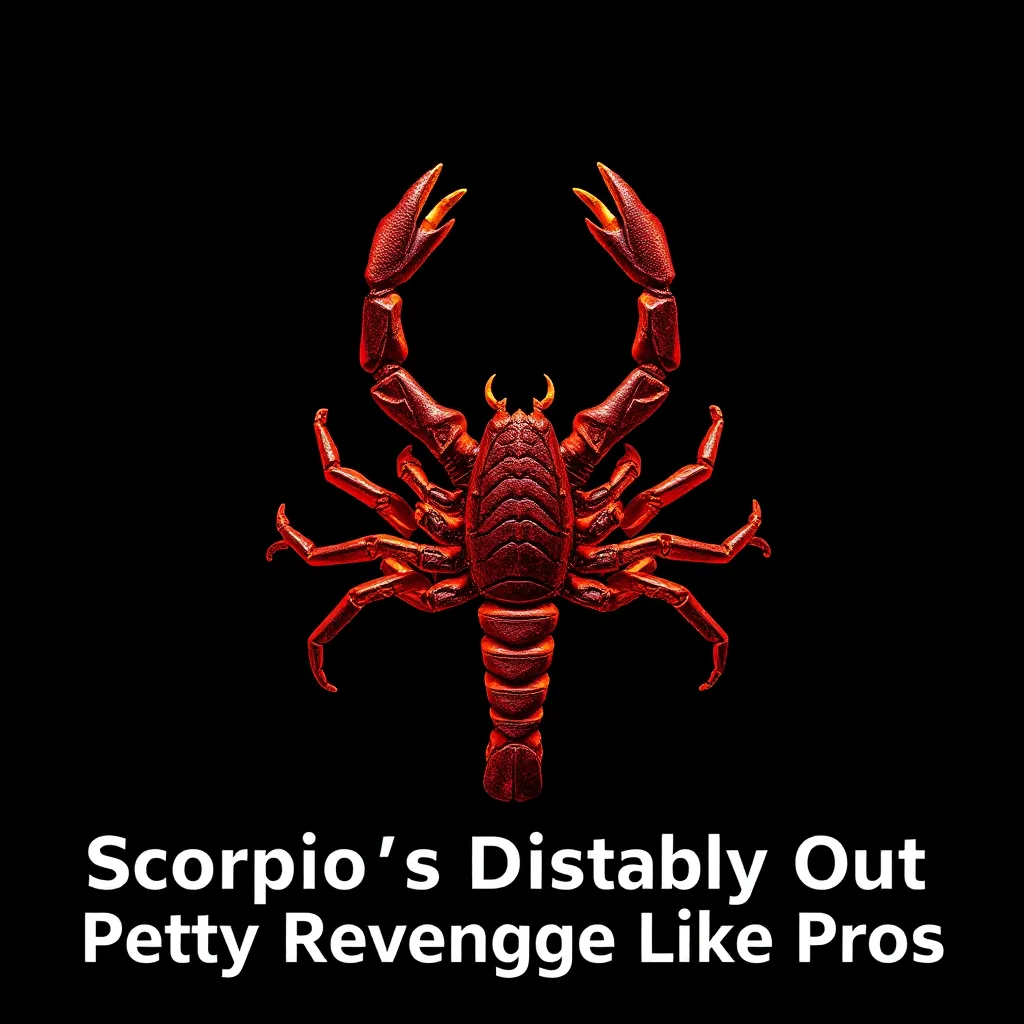 Scorpios Dish Out Petty Revenge Like Pros : MysteryLores