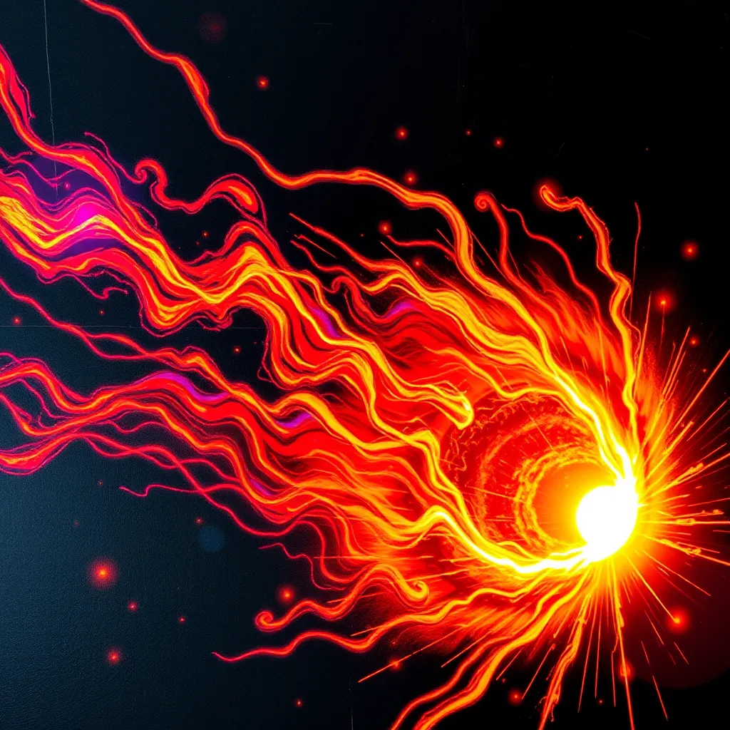 Rediscovering Solar Flare Drawings From Years Ago : MysteryLores