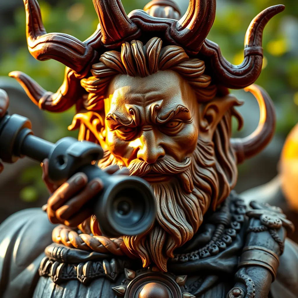Artistic Triumph: Sculpting Pan, the Wild God : MysteryLores