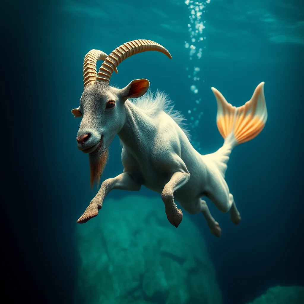 The Sea Goat: A Confusing Creature of Land and Sea : MysteryLores