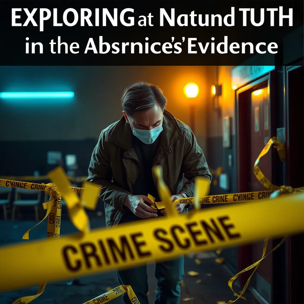 Exploring the Nature of Truth in the Absence of Evidence : MysteryLores