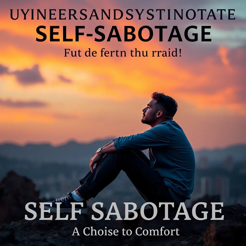Understanding Self Sabotage: A Choice for Comfort : MysteryLores