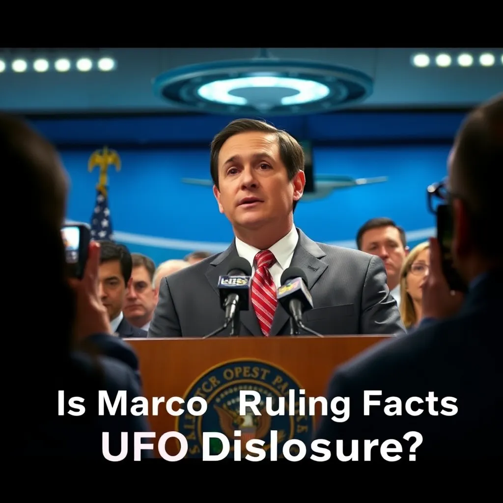 Is Marco Rubio Concealing Facts on UFO Disclosure? : MysteryLores
