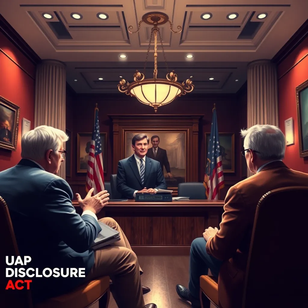 Senator Mike Rounds Talks UAP Disclosure Act Importance : MysteryLores