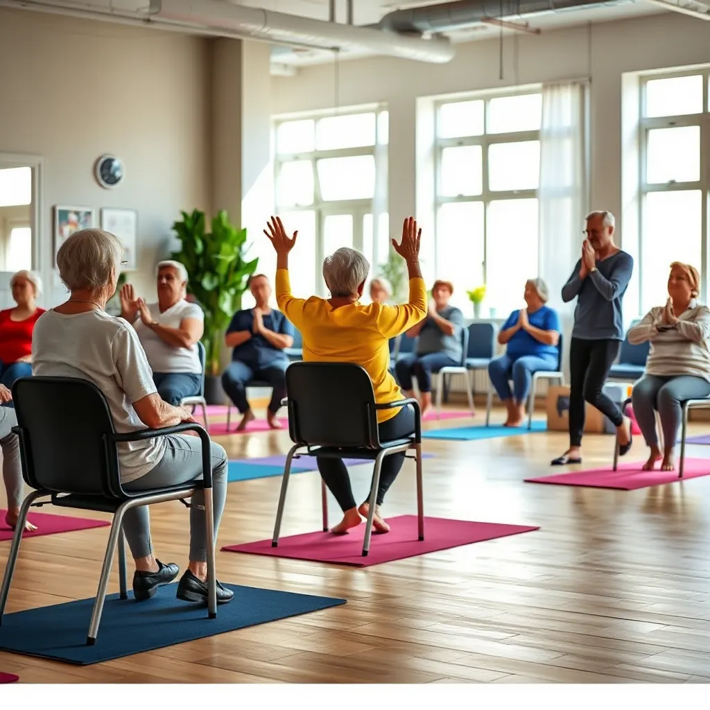 Essential Chair Yoga Tips and Warnings for Seniors : MysteryLores