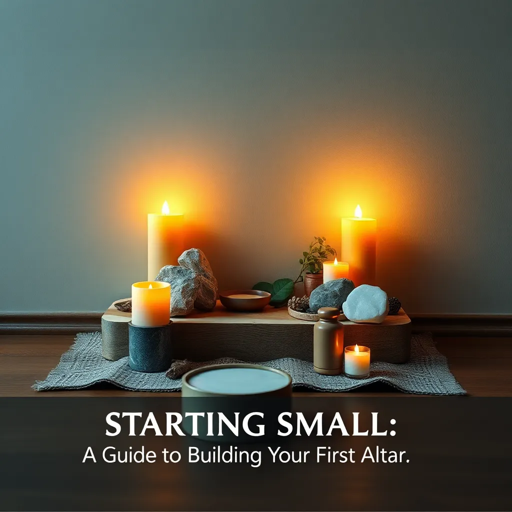 Starting Small: A Guide to Building Your First Altar : MysteryLores