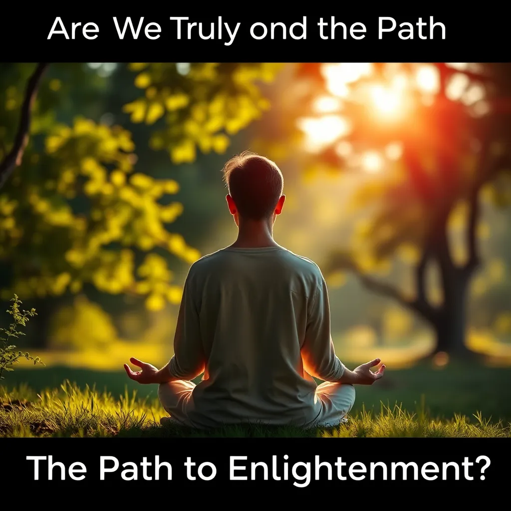 Are We Truly on the Path to Enlightenment? : MysteryLores