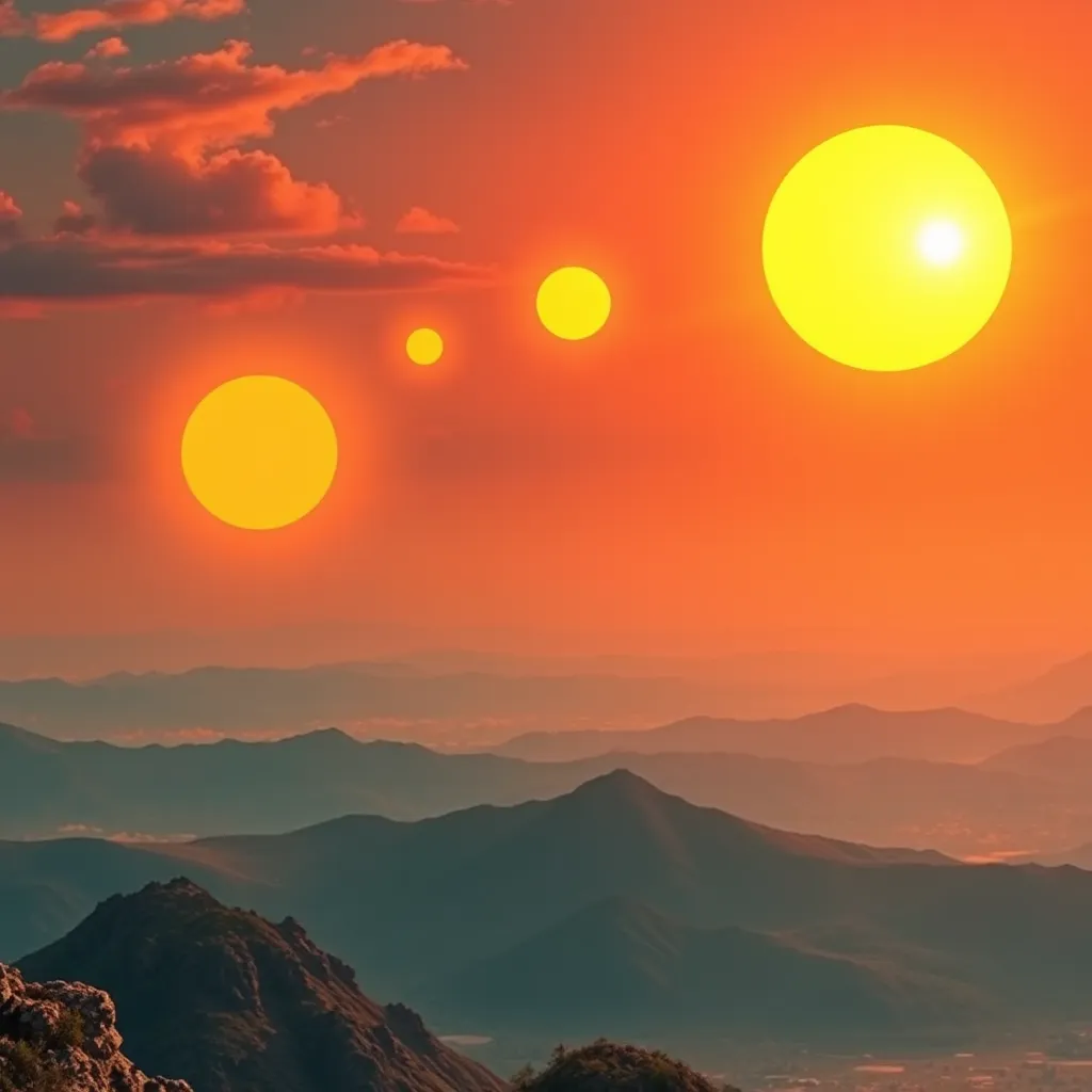 7 Suns in the Sky Over China: A Glitch or Reality? : MysteryLores