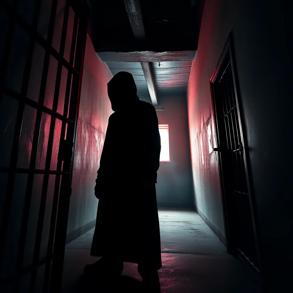 Mysterious Shadow Figure Spotted in Haunted Jail : MysteryLores